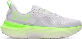 Under Armour Hommes Infinite Elite 2 Chaussure De Running sans Stabilisateurs Chaussures De Running Distant Gray/Hyper Green/White - Gris 44