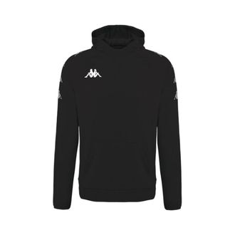 Kappa Schwarzer Hoodie mit bedrucktem Logo - - Sweatshirts & Hoodies - Herren - Schwarzk - 2XS