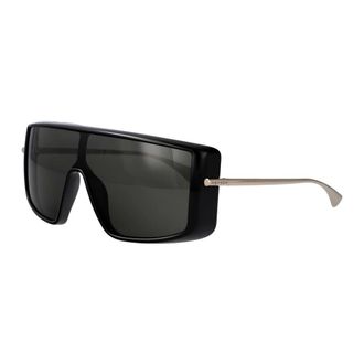 Alexander McQueen Shield Sonnenbrille - - Accessories - unisex - Schwarzk - ONE SIZE
