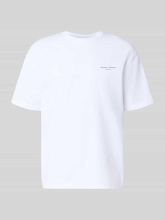 Sams&oslash;e & Sams&oslash;e T-Shirt mit Label-Stickerei Modell Sauni
