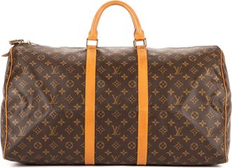 Louis Vuitton Crossbody Bags - Keepall 55 - Gr. unisize - in Braun - f&uuml;r Damen