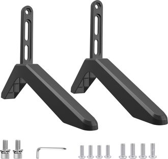 Generic TV-M&ouml;belf&uuml;&szlig;e - verstellbare TV-Basis, stabile und rutschfeste F&uuml;&szlig;e, Ersatz f&uuml;r M&ouml;bel, einfache Installation mit rutschfestem Design