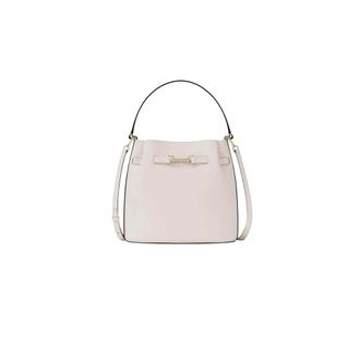 Michael Kors Carson Medium Pebbled Leather Convertible Bucket Crossbody Bag - - Bags - Damen - Beige - ONE SIZE