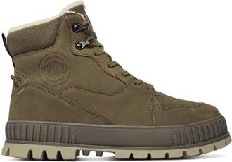 Palladium Schn&uuml;rstiefeletten Pallashock Warm Wp 74351-282-M Braun