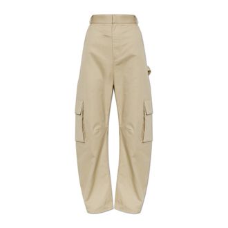 Balenciaga Damen, Hosen, Beige, SGr&ouml;&szlig;e
