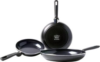 GreenPan Memphis (CC001664-001) 20+24+28cm Set Schwarz Pfannen-Set