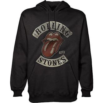 THE ROLLING STONES Sweat &agrave; Capuche Tour - Adulte (3XL) (Noir)