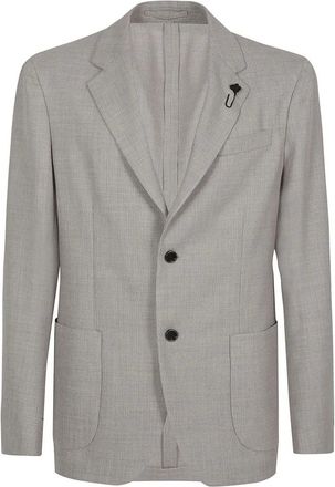 Lardini Homme, Vestes, Beige, Taille: 2XL Veste crois&eacute;e