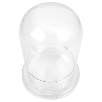 Hemoton Wasserpflanzen Vase Glasdose Mit Korkdeckel Kuppel Glashaube Glasglocke Glaskuppel mit Kuchenglocke Kuchenst?nder K?seglocke Lebensmittel Abhaube f&uuml;r 