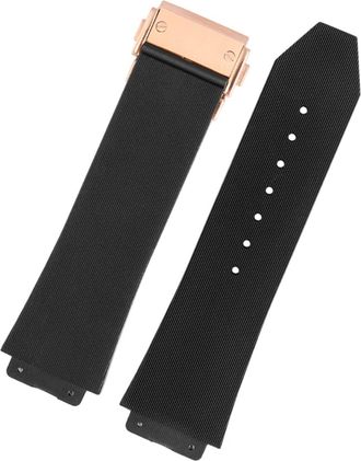 Generic Uhrenarmband f&uuml;r Big BANG, Silikon, 25 x 19 mm, wasserdicht, Herrenuhrenarmband, Kette, Uhrenzubeh&ouml;r, Gummi-Uhrenarmband