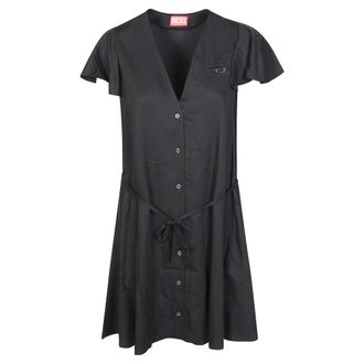 Diesel Damen, Kleider, Schwarzk, XSGr&ouml;&szlig;e