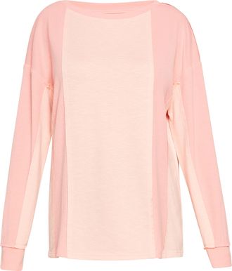 Usha Langarm Frauen Aprikose