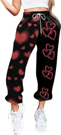 Generic Pantalon Taille Haute Simili Cuir De Carotte Classique Imprim&eacute; Treillis Leger Resille L&eacute;opard Paperbag Ceinture Normale Cycliste Salle Electrique Four