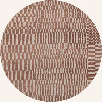 Louis De Poortere Louis De Poortere Teppich Structures Berber rot