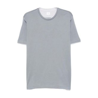 Eleventy Homme, Tops, Gris, Taille: S T-Shirt 80-13