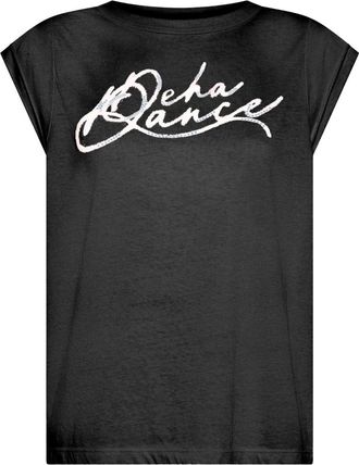 Deha Deha, Femme, Tops, Noir, Taille: 40 FR T-shirt 10009