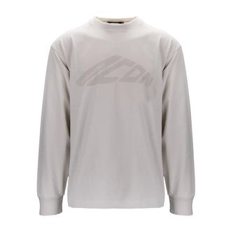 Dsquared2 SweaT-shirt col rond - Homme - Sweatshirts et sweats &agrave; capuche - Beige - Taille: L