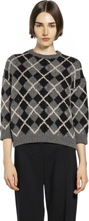 Khaite WOMAN GREY KNITWEAR