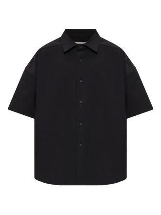 Entire studios chemise boutonn&eacute;e &agrave; manches courtes - Noir
