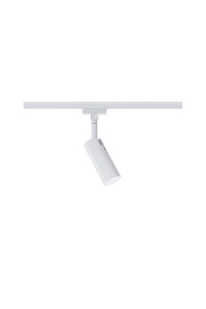 Paulmann Schienensystem-Strahler URail, Wei&szlig;, Metall, Kunststoff, rund,rund, 4.2x19.6 cm, Lampen & Leuchten, Innenbeleuchtung, Leuchten nach R&auml;umen, Wohnzimmer