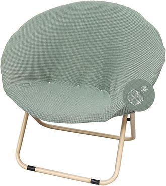 Generic Stuhlhülle Für Mondstuhl & Untertassenstuhl, Dehnbarer Jacquard Stoff - Universeller Stuhlüberzug Abnehmbar Und Waschbar Für Esszimmer, Garten, Campin