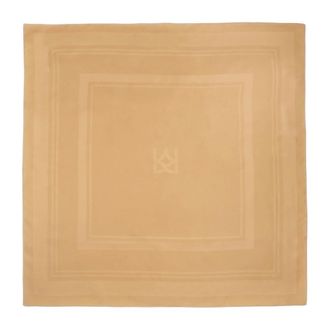 Kazar Eleganter Seidenschal mit geometrischen Mustern - - Accessories - Damen - Beige - ONE SIZE