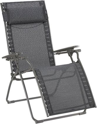 Lafuma Mobilier Lafuma Mobilier - Lafuma Evolution Batyline Duo Relaxliege Obsidian Sonnenliege LFM2767.9718