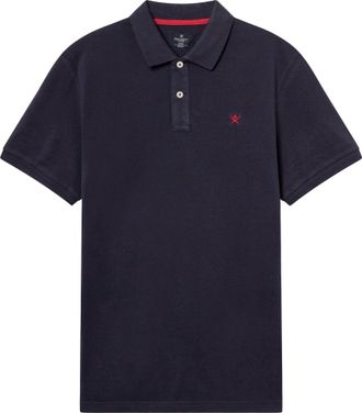 Hackett Herren Slim Fit Logo Polo Shirt, Blue (Navy), XS