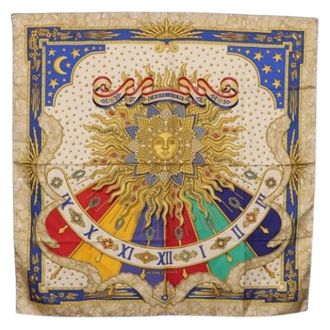Herm&egrave;s Pre-owned Silk Scarf - Femme - Pre-owned - Multicolore - Taille: ONE Size
