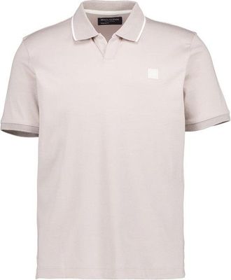 Marc O'Polo Herren Polo-Shirt grau Baumwoll-Jersey