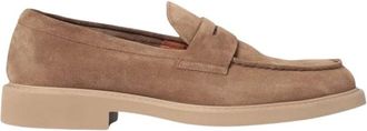 Doucal's Homme, Chaussures, Brun, Taille: 43 1/2 EU Flat Loafer