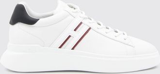 Hogan Baskets H580 en cuir de veau lisse avec logo H contrastant