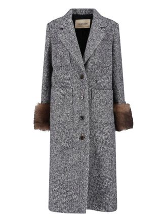 Valentino Mantel Aus Wollmischung