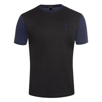 Billionaire Boys Club T-Shirt Rundhals Double B - - Tops - Herren - Schwarzk - XS