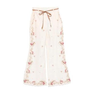 Zimmermann Patience Leinenhose - - Trousers - Damen - Beige - XS