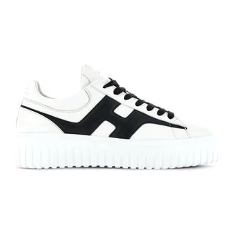 Hogan Homme, Chaussures, Blanc, Taille: 44 EU H-Stripes Baskets