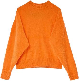 Moschino Pull Col Rond - Orange