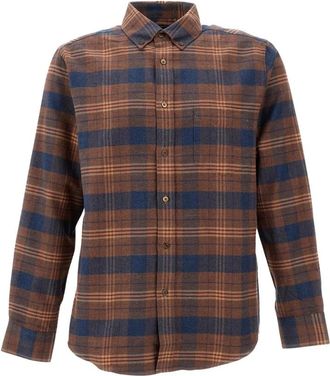 Portuguese Flannel Kariertes Hemd - - Shirts - Herren - Mehrfarbig - S