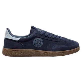 Pretty Green Sneaker f&uuml;r Herren, Wildleder (Marine)