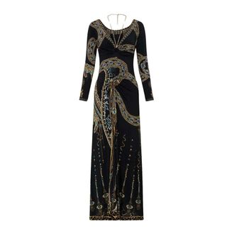 Camilla Femme, Robes, Multicolore, Taille: 40 FR Robe en jersey fronc&eacute;e Call ME Cleopatra