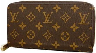 Louis Vuitton unisex, Pre-owned, Brun, Taille: ONE Size Portefeuille en tissu Pre-owned