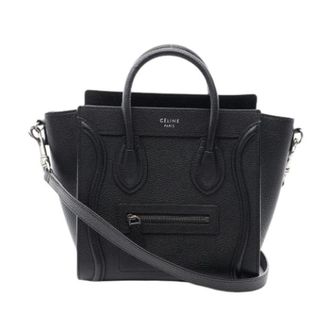 Celine Sac &agrave; main vintage Pre-owned - Femme - Pre-owned - Noir - Taille: ONE Size