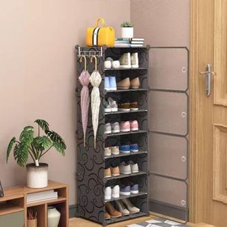 Trade Shop Trade Shop - SCARPIERA 8 STRATI MODULAR MIT PORTA GANCI INPORTASCARPE F&Uuml;R INGRESS ROOM