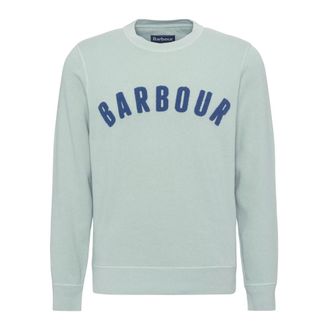 Barbour Vintage Logo Crew Sweatshirt - - Sweatshirts & Hoodies - Herren - Blau - S