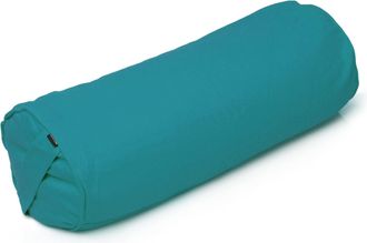 Yogistar Yoga-Bolster Yin - Plus - Rund Petrol