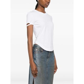 Covert Cotton Crew-Neck T-Shirt - White