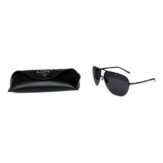 Jil Sander Pre-owned Metal Sonnenbrille - - Pre-owned - Damen - Schwarzk - ONE SIZE