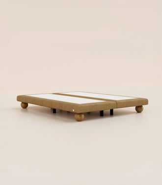 Tediber Sommier boxspring Grand Ours 140x200 cm - Marron Havane - Tediber