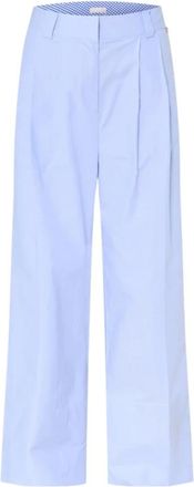 Liu Jo Femme, Pantalons, Bleu, Taille: 40 FR Wide Pantalons