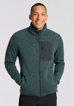 F.lli Campagnolo Strickfleecejacke f&uuml;r sportliche Aktivit&auml;ten und Outdoor, atmungsaktives Polyester